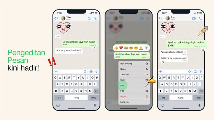 Chat yang Sudah Terkirim di WhatsApp Kini Bisa Diedit, Begini Caranya - Info Komputer