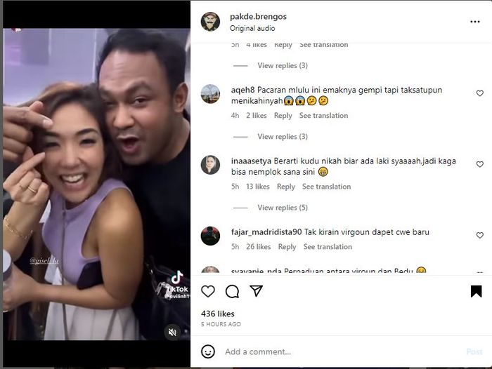 Putus dari Rino Soedarjo, Gisella Anastasia Dirangkul Seorang Pria Saat Nonton Konser, Pacar Baru?