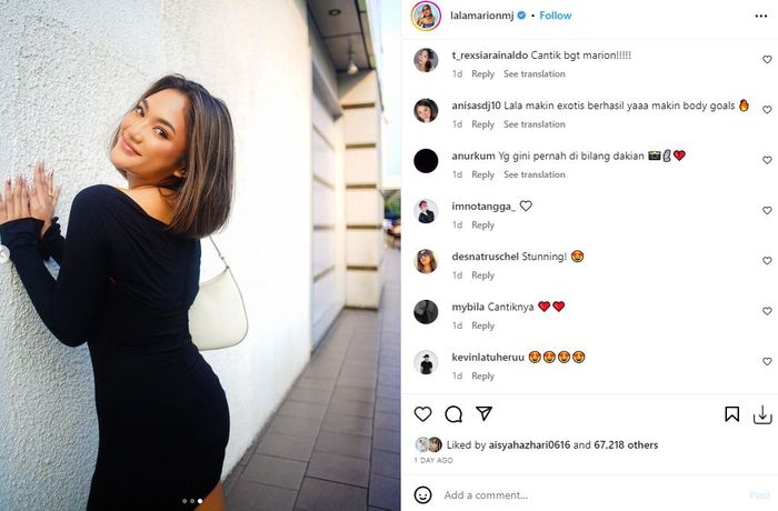 Nemplok di Tembok Pamer Body Semok, Gaya Marion Jola Pakai Baju Super Ketat Disorot - Stylo