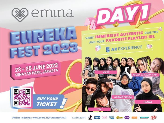 Emina Eureka Fest 2023 Hadirkan AR Experience dan Penampilan Spesial ...