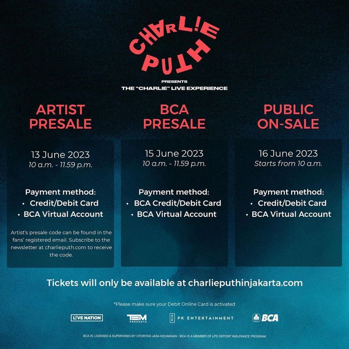 Kelewatan Artist Presale? Masih Ada 2 Kesempatan War Tiket Konser ...