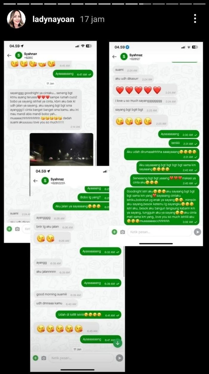 Heboh Chat Mesra Syahnaz & Rendy Kjaernett di Aplikasi Ojol, Ketahuan ... Heboh Chat Mesra Syahnaz & Rendy Kjaernett di Aplikasi Ojol, Ketahuan ...