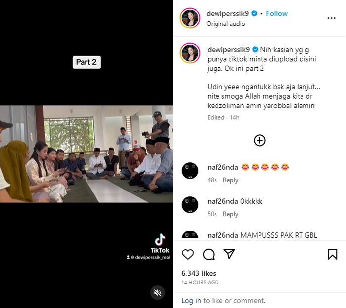 Bukannya Dapat Dukungan Followers Instagram, Dewi Perssik Habis-Habisan Dihujat Netizen Soal ...