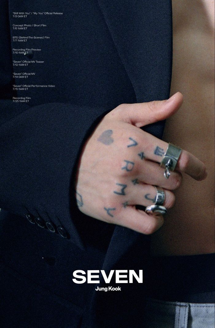 Jungkook BTS Bagikan Jadwal Debut Solo 'Seven', Netizen Auto Tak Sabar! Jungkook BTS Bagikan Jadwal Debut Solo 'Seven', Netizen Auto Tak Sabar!