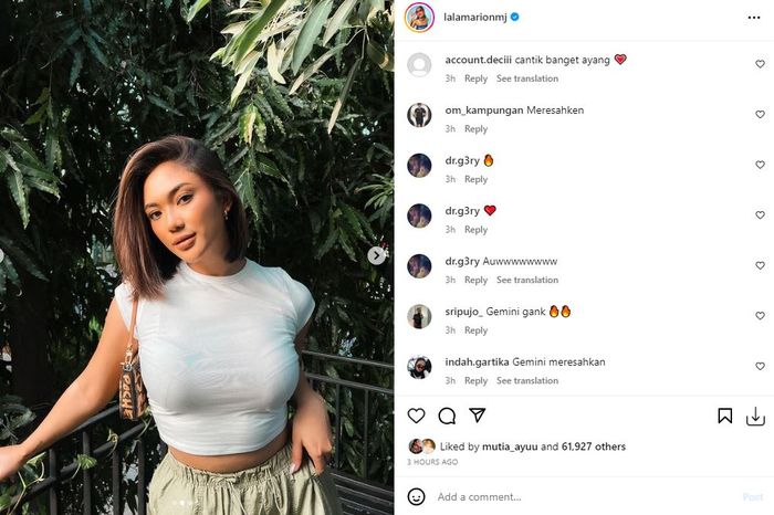 Pakai Crop Top Ketat Hingga Bra Nyeplak, Marion Jola Bikin Resah - Stylo
