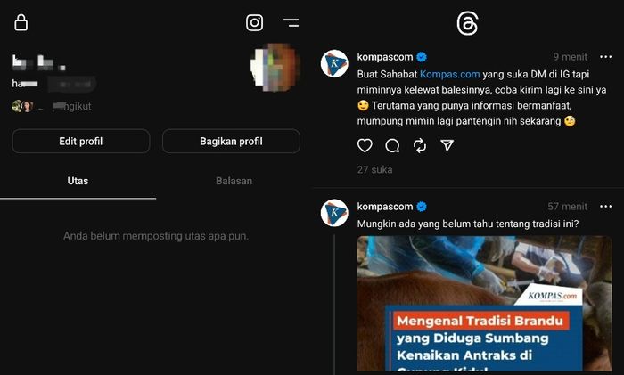 Bakal jadi Pengganti Twitter? Begini Cara Daftar Threads Instagram, Gampang dan Gak Ribet - Grid ...