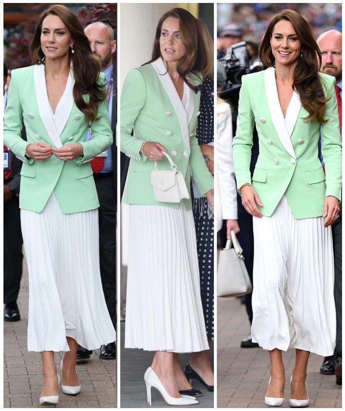 Datang ke Wimbledon, Kupas Tuntas Gaya Manis Kate Middleton, Yuk ...