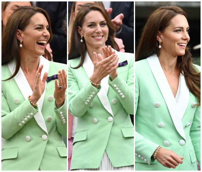 Datang ke Wimbledon, Kupas Tuntas Gaya Manis Kate Middleton, Yuk ...