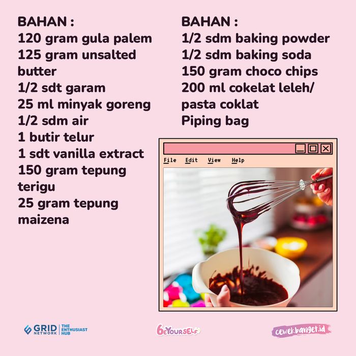 Easy Peazy Resep Cookies Coklat Lumer yang Viral dan Enak Banget ...