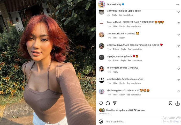 Pakai Tanktop Ketat dan Bolero, Marion Jola Malah Dikomentari Habis-habisan Karena Rambutnya - Stylo