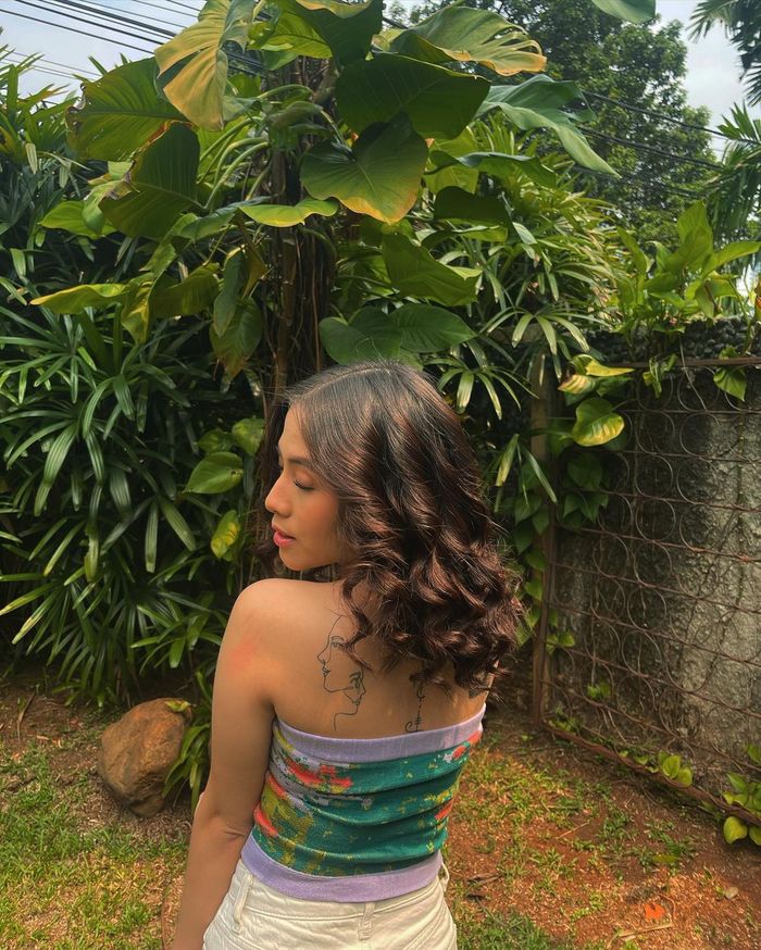 Zara Adhisty Buka Bukaan Bongkar Arti Tato Di Punggung Netizen Jangan Dianggap Lumrah