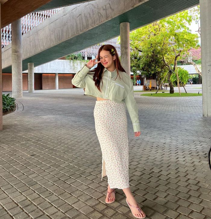 Bangkit, Ini 5 OOTD Modis Rebecca Klopper Usai Skandal yang Menimpanya ...