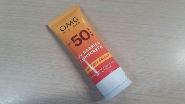 Review OMG UV Barrier Sunscreen SPF 50 PA++++, Sunscreen Terbaru dengan ...
