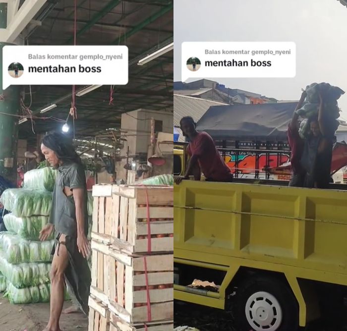 Jadi Kuli Panggul di Pasar, ODGJ Ini Jadi Sorotan hingga Viral di ...