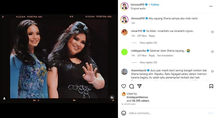 Rossa Ucapkan Pesan Mendalam untuk Kepergian Shena Malsiana, Anak Didiknya di X Factor Indonesia ...