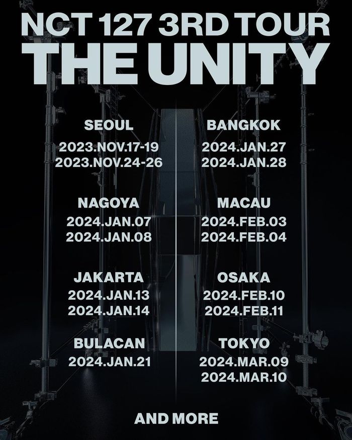 Dapat Jatah 2 Hari, NCT 127 Bakal Gelar Konser 'NEO CITY - THE UNITY' di Jakarta Pada Januari 2024