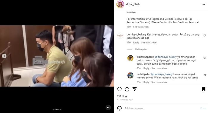 Gak Jadi Putus? Fadly Faisal Dampingi Rebecca Klopper Jalani Sidang Kasus Video Syur, Netizen ...