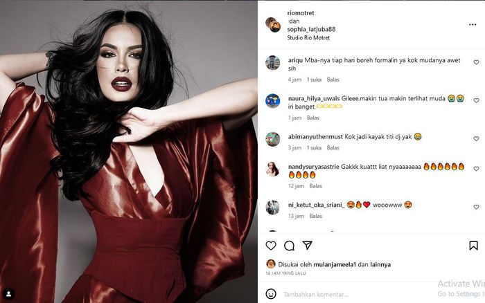 Janda Hobi Pakai Formalin! Potret Pangling Sophia Latjuba Saat ...