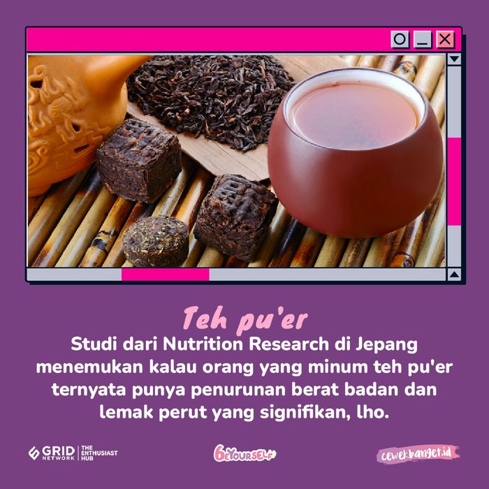 Cara Bikin Perut Buncit Jadi Langsing dengan Konsumsi Teh Ini - CewekBanget