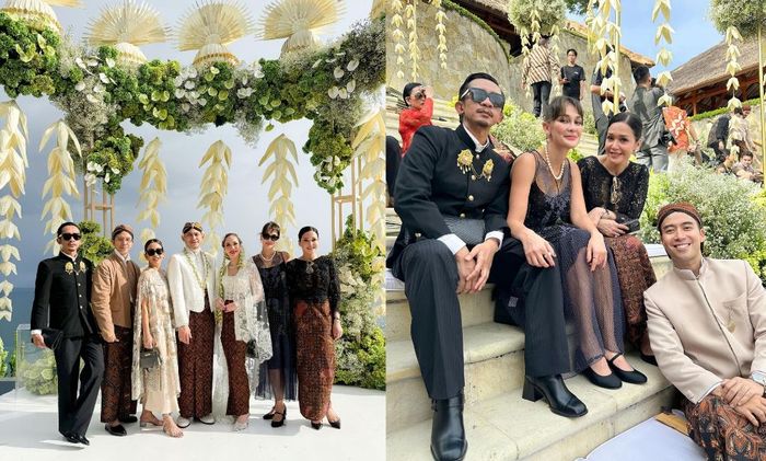 Luna Maya Tebar Pesona Pakai Gaun Nerawang di Pernikahan BCL dan Tiko ...