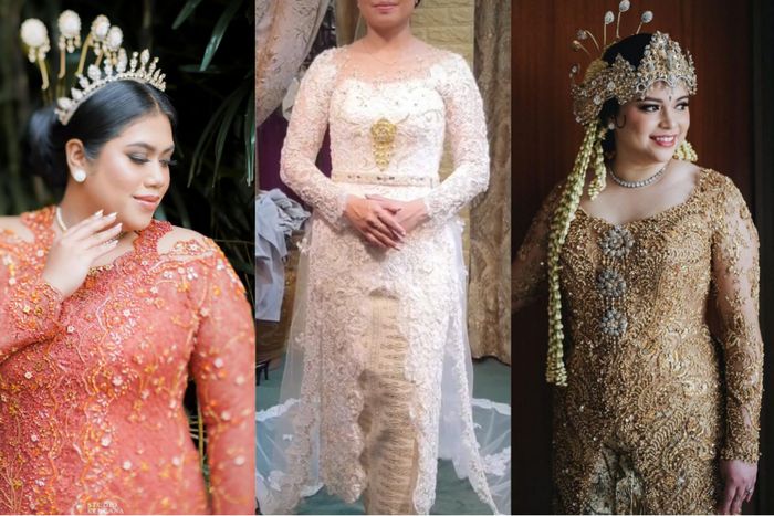Tren Fashion 2024, Model Kebaya Pengantin yang Cocok untuk Plus Size ...