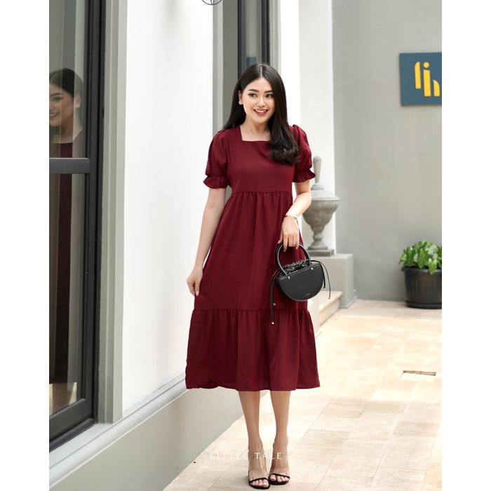 4 Dress Merah untuk Natal 2023 dari Brand Lokal, Mulai Rp100 Ribuan - Stylo