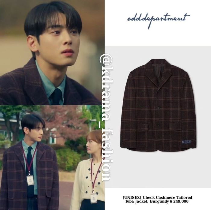 3 Outfit Cha Eun Woo Jadi Guru dalam Drama A Good Day To Be A Dog! - Stylo