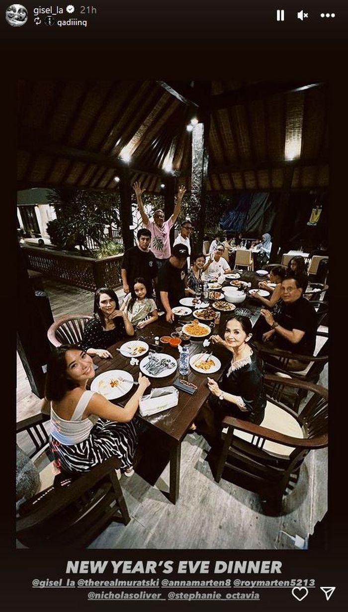 Rayakan Tahun Baru Bersama, Gisel dan Gading Didoakan Kembali Rujuk ...