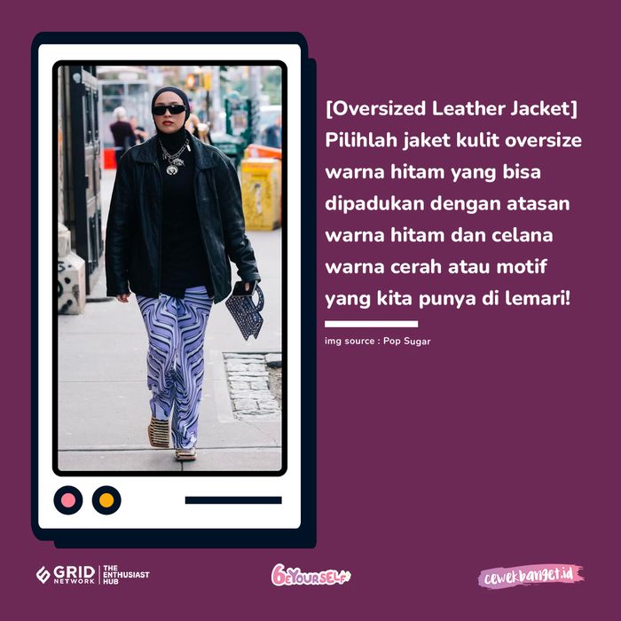 Inspirasi Mix and Match Jaket Kulit Buat Outfit Cewek yang Kece ...