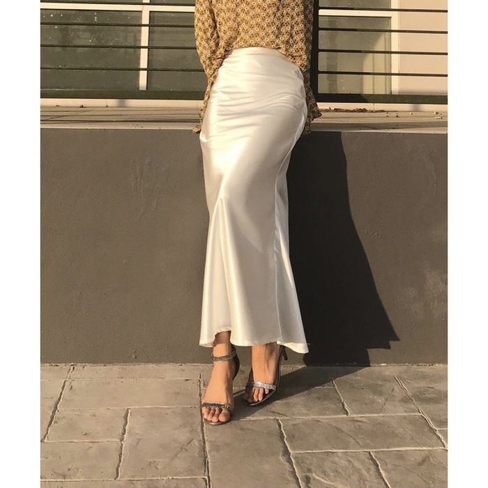 3 Rekomendasi Rok Satin Terbaik untuk Outfit Lebaran 2024, Ada yang di ...