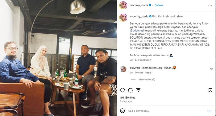 Inara Rusli Ajak sang Kakak Bertemu Virgoun, Momen Foto Bareng di Acara ...