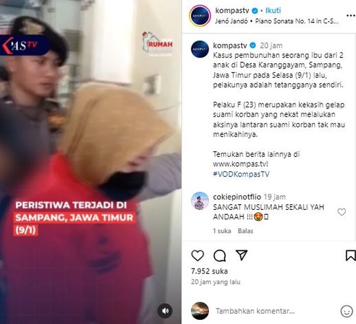 Kelakuan Setan Diborong Semua, Gadis 23 Tahun di Sampang Nekat Bunuh ... Kelakuan Setan Diborong Semua, Gadis 23 Tahun di Sampang Nekat Bunuh ...