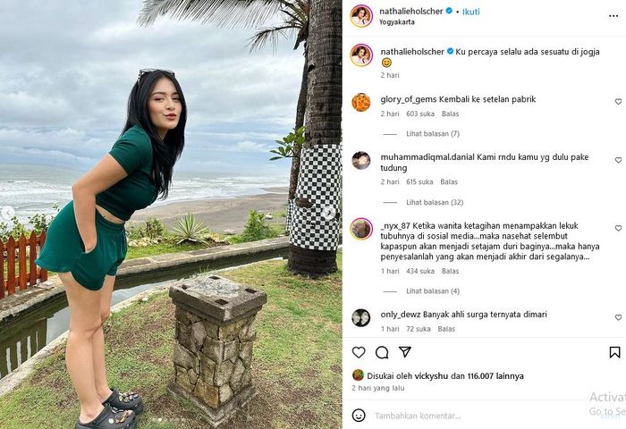 Janda Sule Diserbu Ahli Surga Instagram! Nathalie Holscher Disorot Saat Liburan Pakai Busana ...