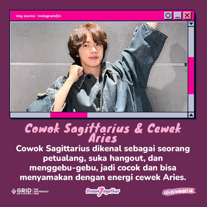 Menurut Karakternya Cewek Aries Cocok Pacaran Sama 3 Zodiak Cowok Ini ...