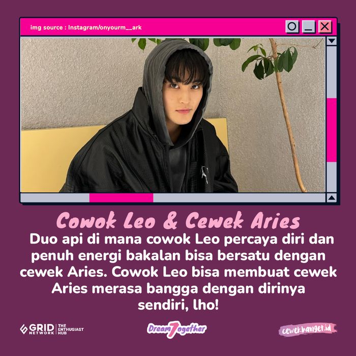 Menurut Karakternya Cewek Aries Cocok Pacaran Sama 3 Zodiak Cowok Ini ...
