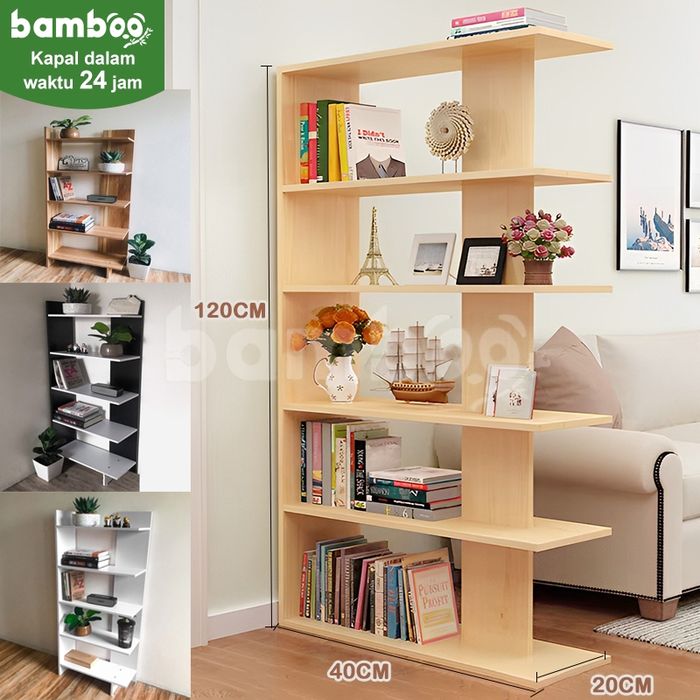 4 Rekomendasi Rak Buku Estetik yang Hemat Tempat Terbaik 2024, Harga Mulai Rp30 Ribuan - Semua ...