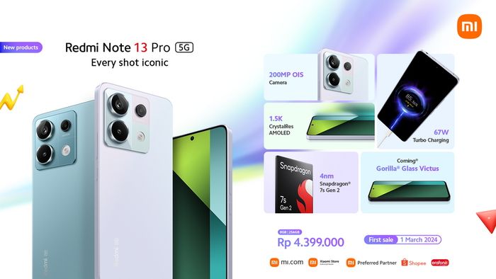 Rilis di Indonesia, Ini Spesifikasi dan Harga Redmi Note 13 Series ...