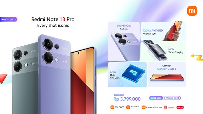Rilis di Indonesia, Ini Spesifikasi dan Harga Redmi Note 13 Series ...