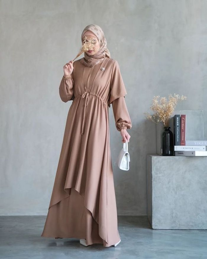 Inspirasi Model Gamis Lebaran yang Cocok Dipakai Saat IdulFitri - Stylo