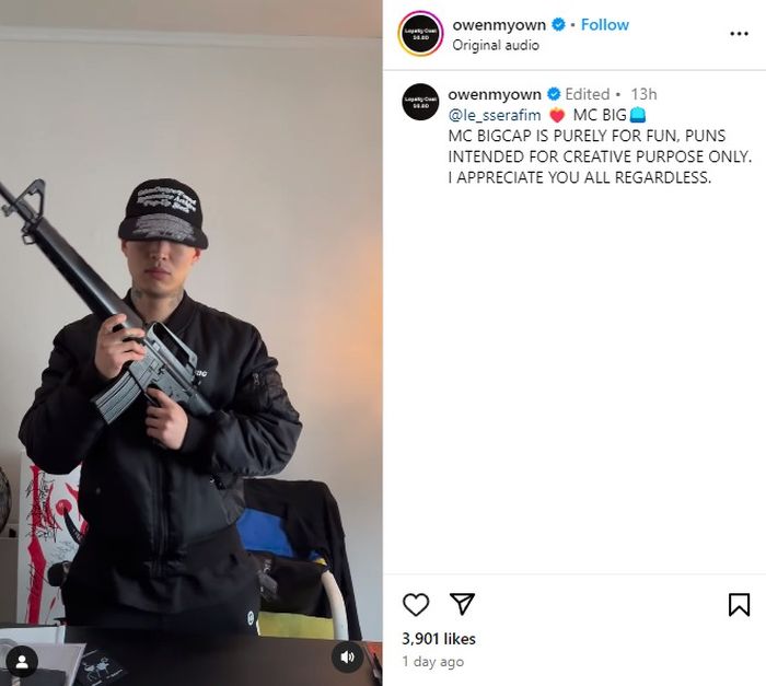 Waduh, Rapper Owen Ejek Habis-habisan Kualitas Vokal LE SSERAFIM