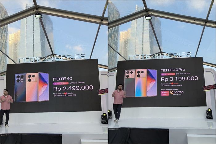 Infinix Note 40 Series Resmi Meluncur, Ini Spesifikasi dan Harganya ...