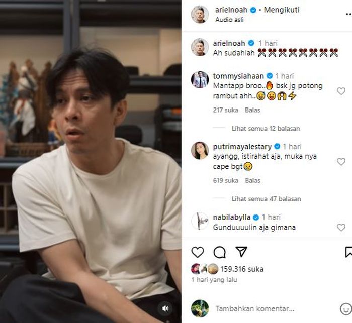 Wajah Ariel NOAH Dihujat Makin Tua, Boriel Kini Bak Skakmat Netizen ...