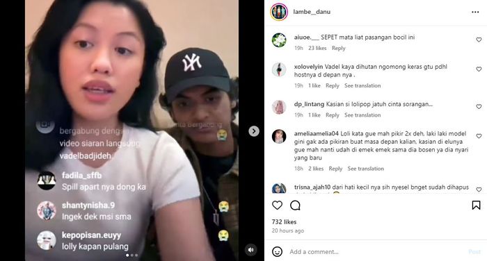 Lolly Tegaskan Tidak Tinggal Satu Apartemen dengan Vadel Badjideh Karena Hal InI: Tidak Boleh...