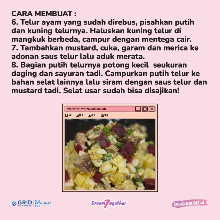 Resep Salad Jawa Selat Usar Warisan dari RA Kartini yang Enak Banget ...