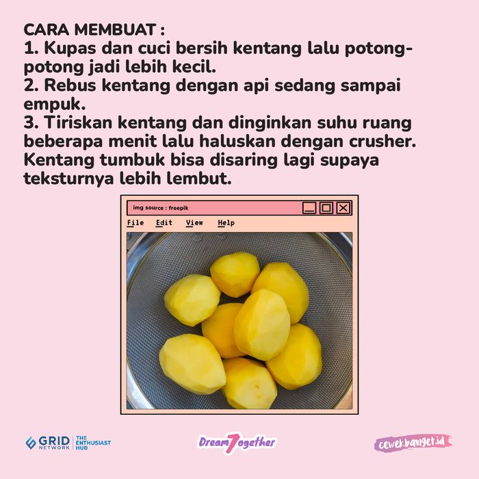 Resep Potato Mochi yang Pernah Dimakan oleh Zenitsu Demon Slayer ...