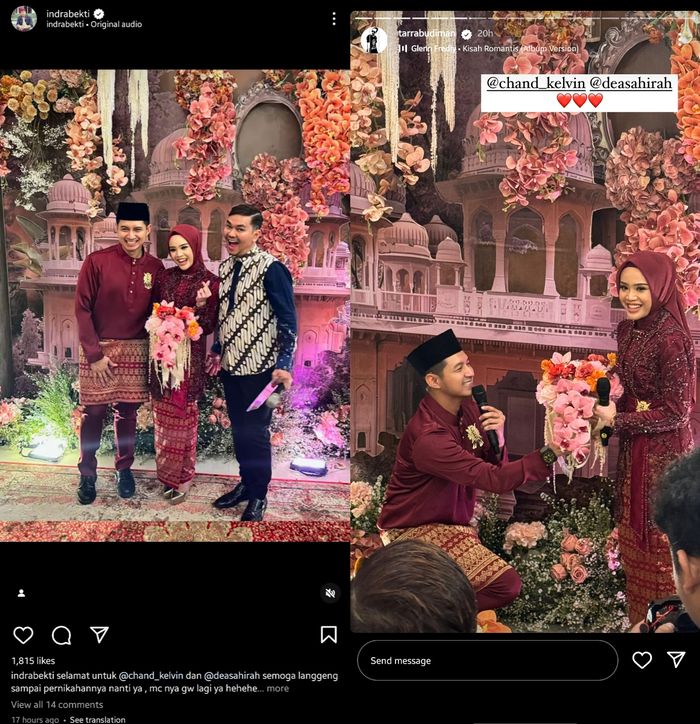 Selamat! Chand Kelvin Resmi Bertunangan dengan sang Kekasih