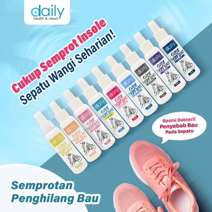 Cegah Bau Kaki Busuk, 4 Rekomendasi Parfum Sepatu Harga dari Rp18 Ribu ...