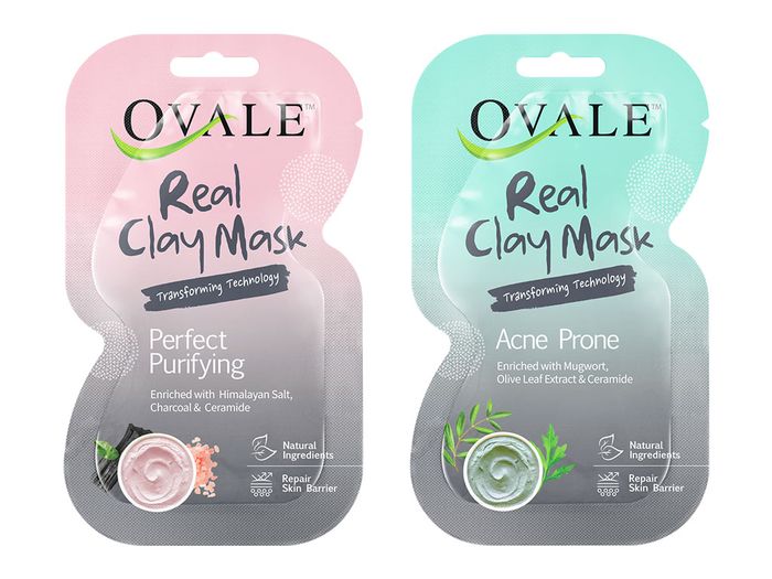 Review Ovale Real Clay Mask, Masker Berubah Warna Pertama di Indonesia ...