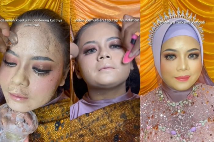 Makeup Pengantin Longsor! MUA Asal Tegal Bagikan Tips dan Saran, Jangan ...