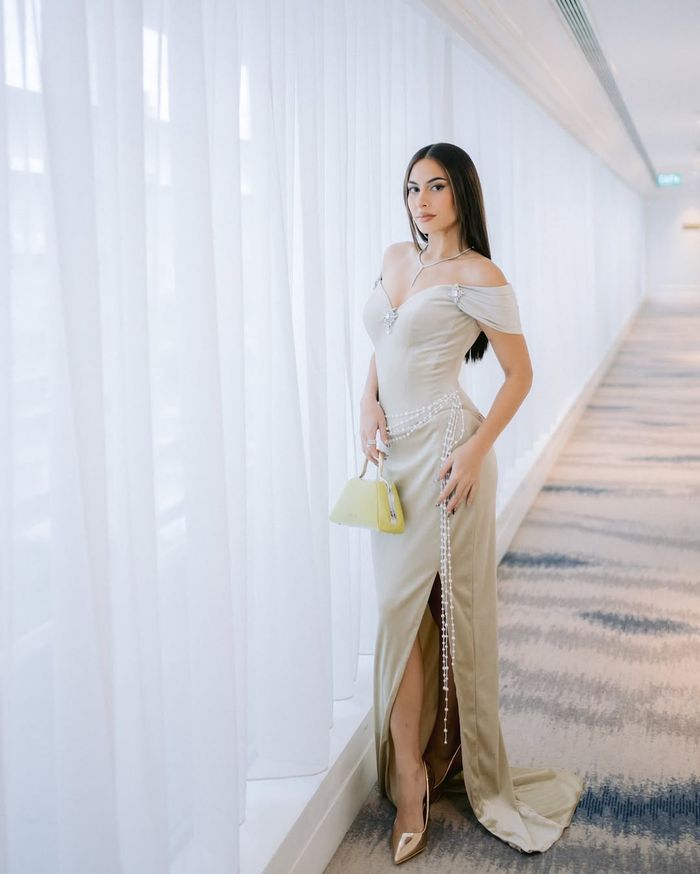 Potret Elegan dan Glamor Valerie Thomas Jadi Partner Kondangan Putra ...